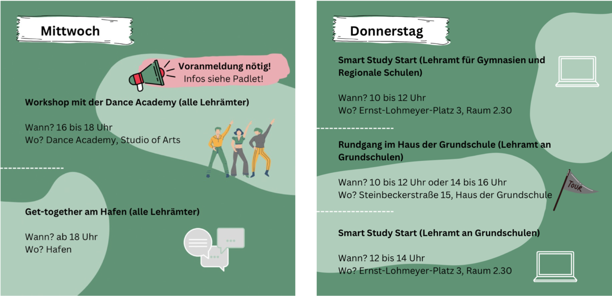 Erstiwoche Wintersemester 2022/2023 - Universität Greifswald