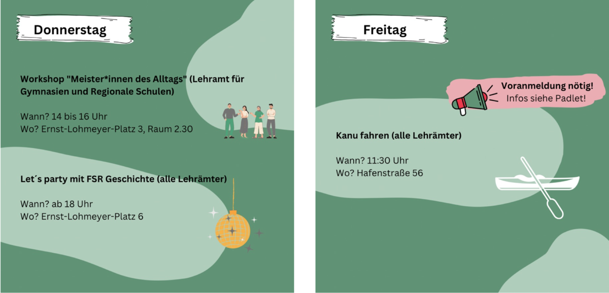 Erstiwoche Wintersemester 2022/2023 - Universität Greifswald